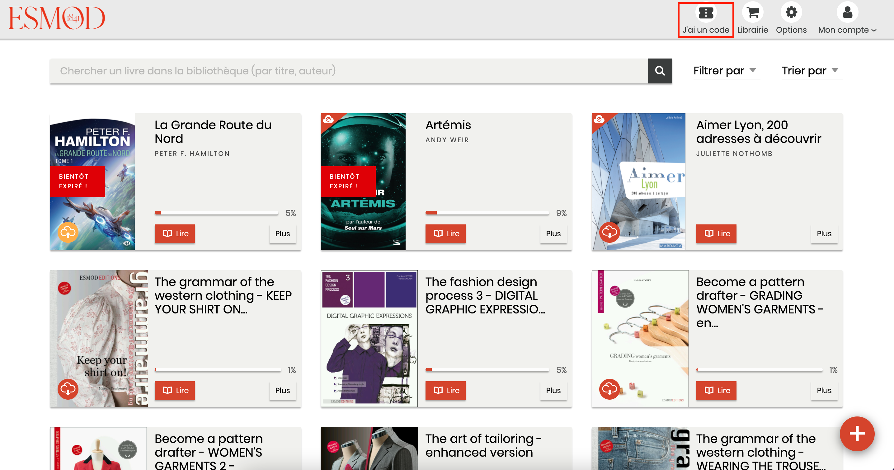 Ajouter des nouveaux manuels grâce à un code – Esmod
